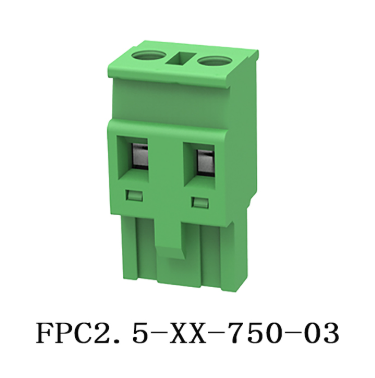 FPC2.5-XX-750-03 插入式接线端子-东莞市澳斯电子有限公司